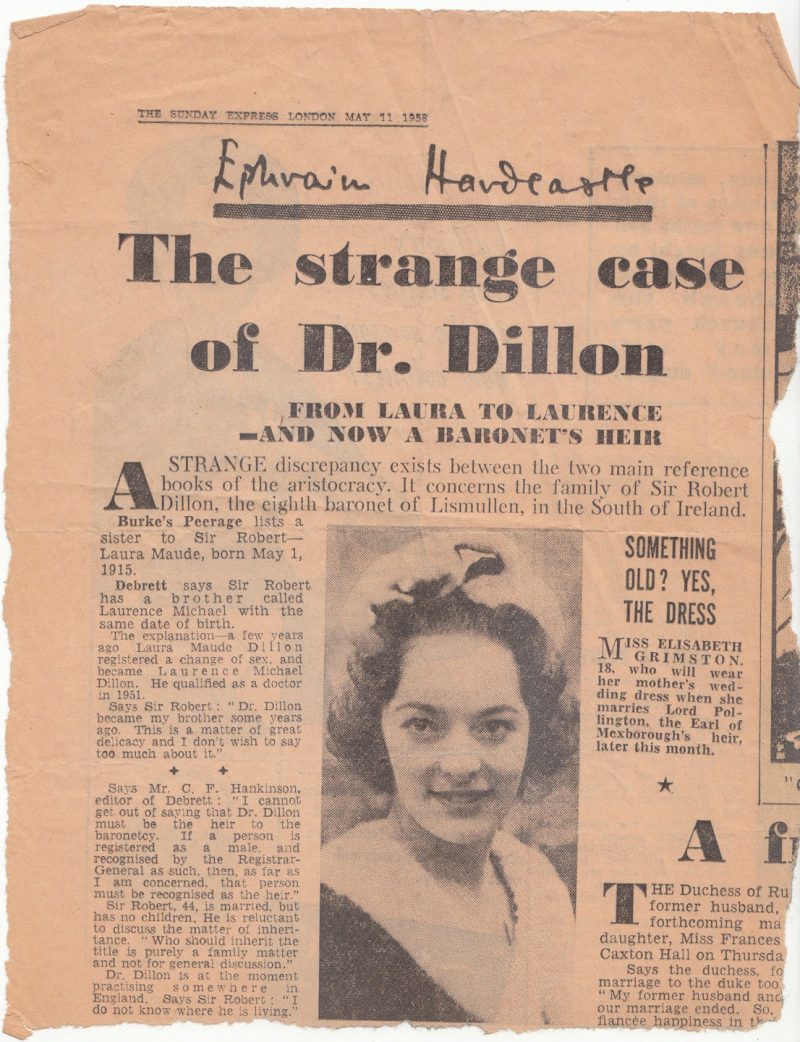 Michael Dillon: A Biographical Exhibition | St Anne's College, Oxford